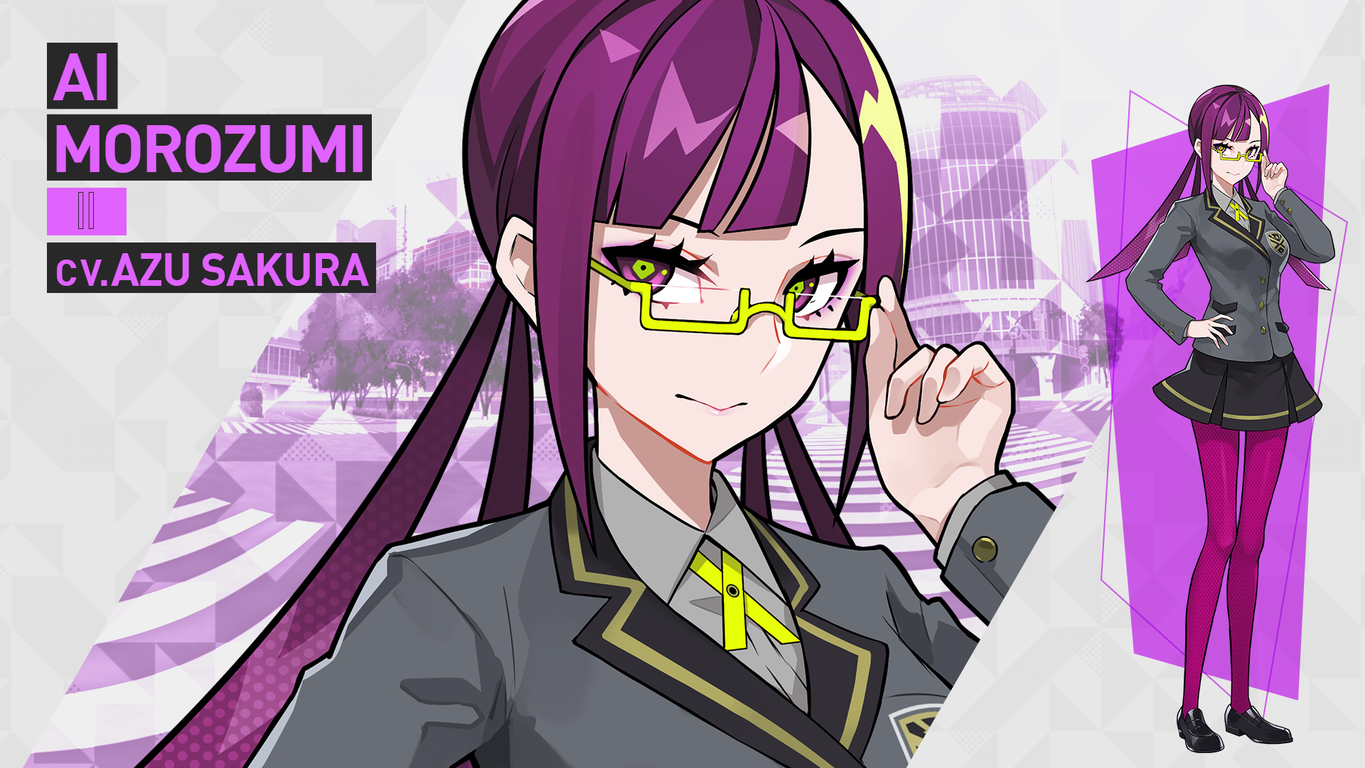 The 6th Character in TOKYO CHRONOS is Revealed! Ai Morozumi, voiced by ...